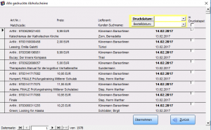 Abholscheine erneut ausdrucken – 4BIT Hilfe Center